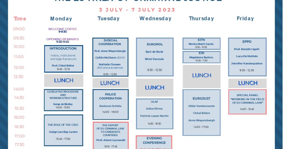 Exploring EU Criminal law with the ECLAN Summer School 2023 – News ...